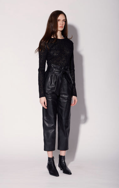 Percy Bodysuit, Black Ivy Lace