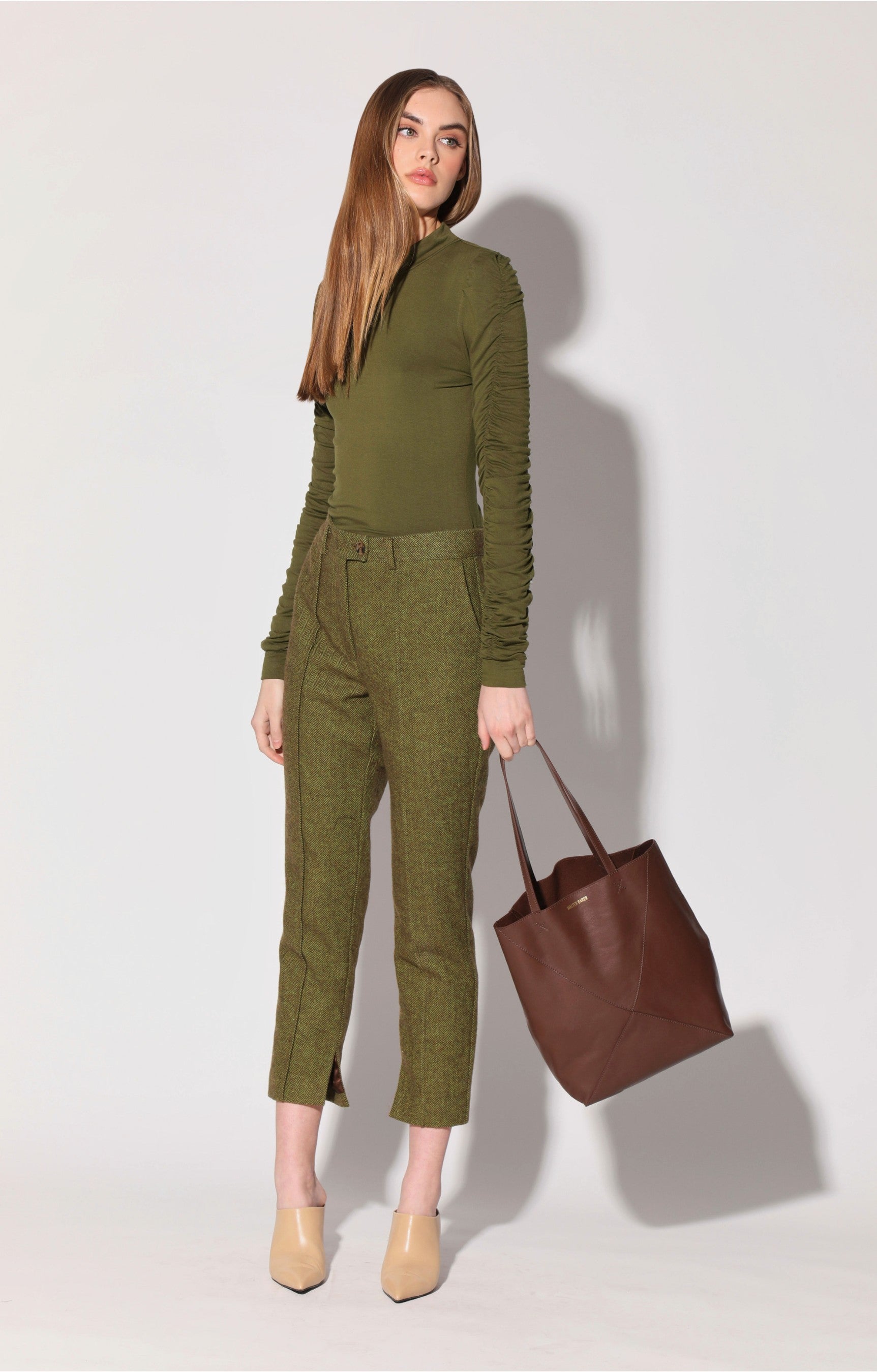 Chaya Top, Olive