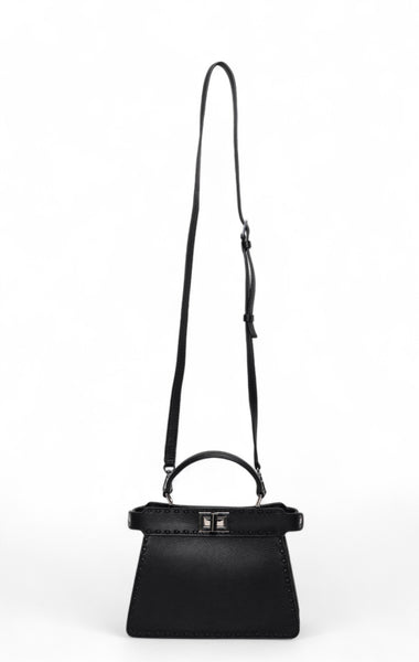 Reed Mini Satchel, Black