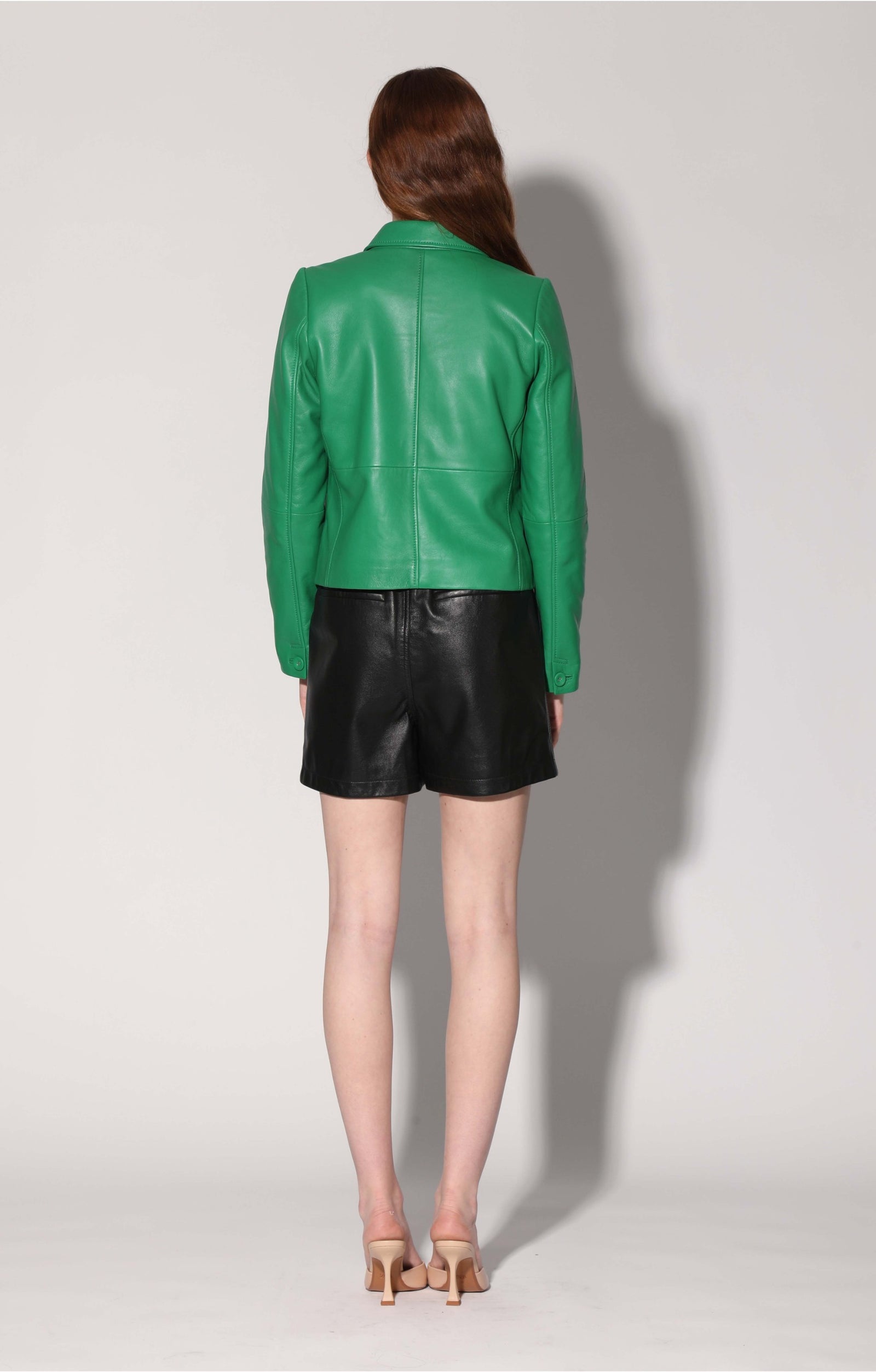 clover leather jacket